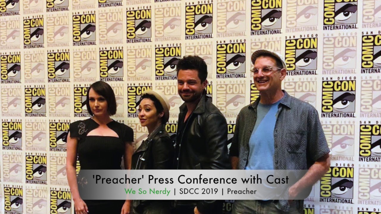 'Preacher' Press Conference SDCC 2019 - YouTube