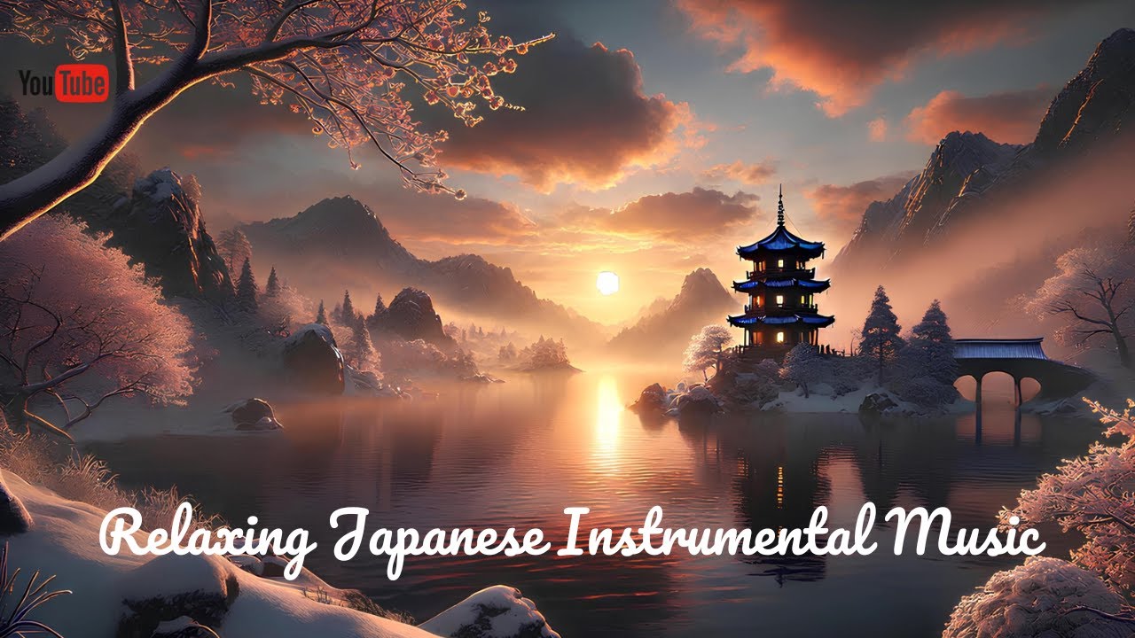 Tranquil Winter Dawn: Relaxing Japanese Instrumental Music - YouTube