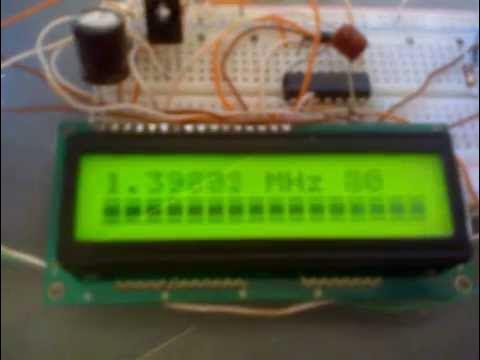 Arduino LCD BAR Frequency Counter - YouTube