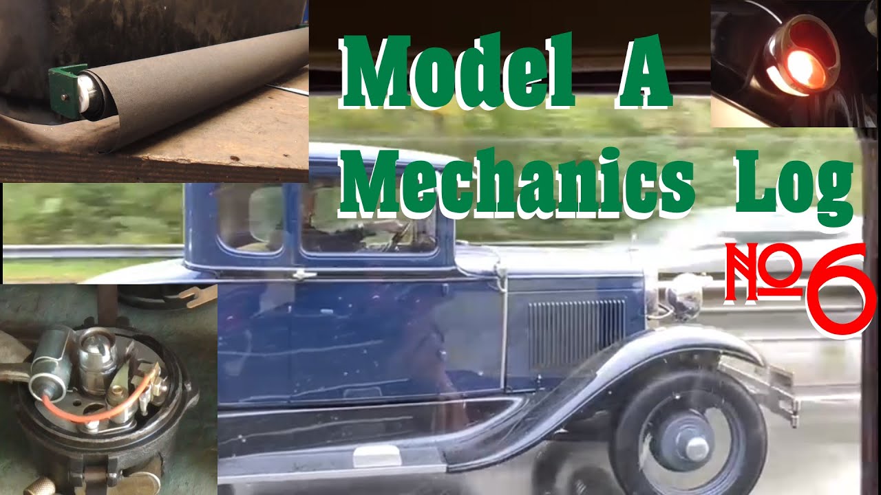 Model A Mechanics Log #6: Tires, Radiator Cover, Electrics, Interior ...