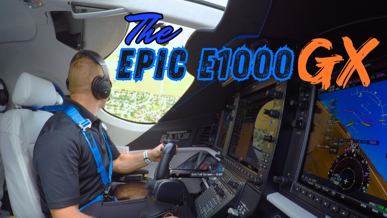 Flying the Epic E1000 GX - YouTube
