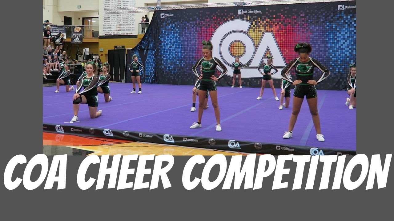 EMMA'S COA CHEER COMPETITION! - YouTube