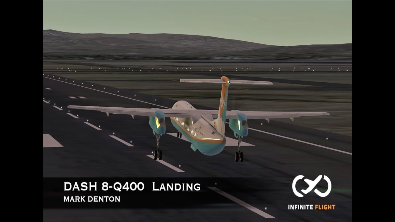 Dash 8 Q400 Landing YouTube Dash 8 Q400 Landing YouTube