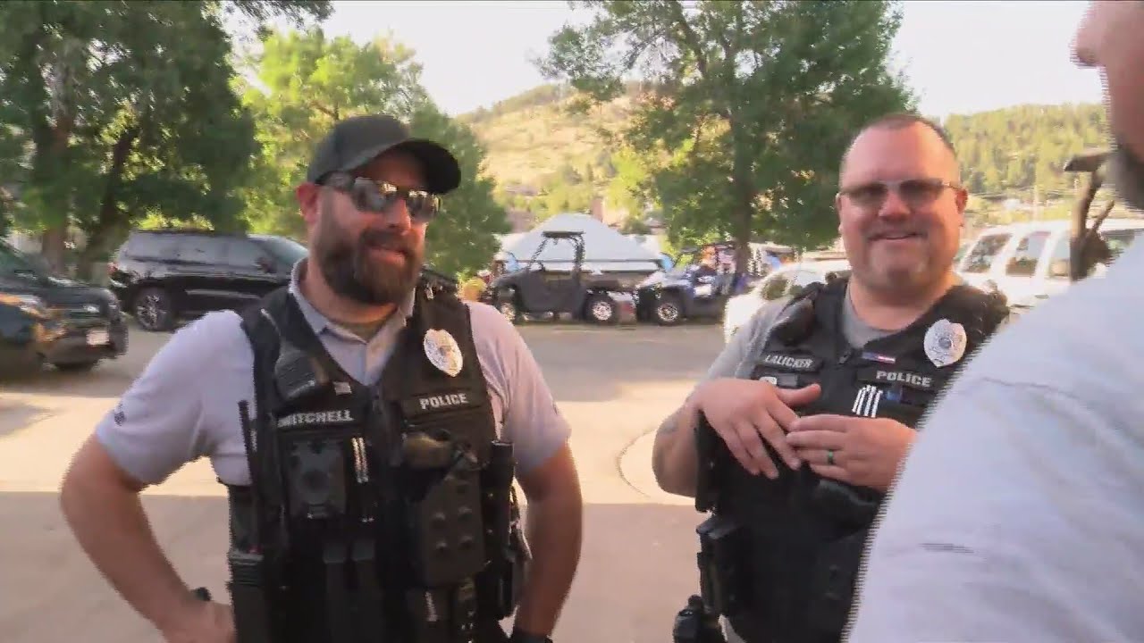 Police Getting Ready for Sturgis Motorcycle Rally - YouTube