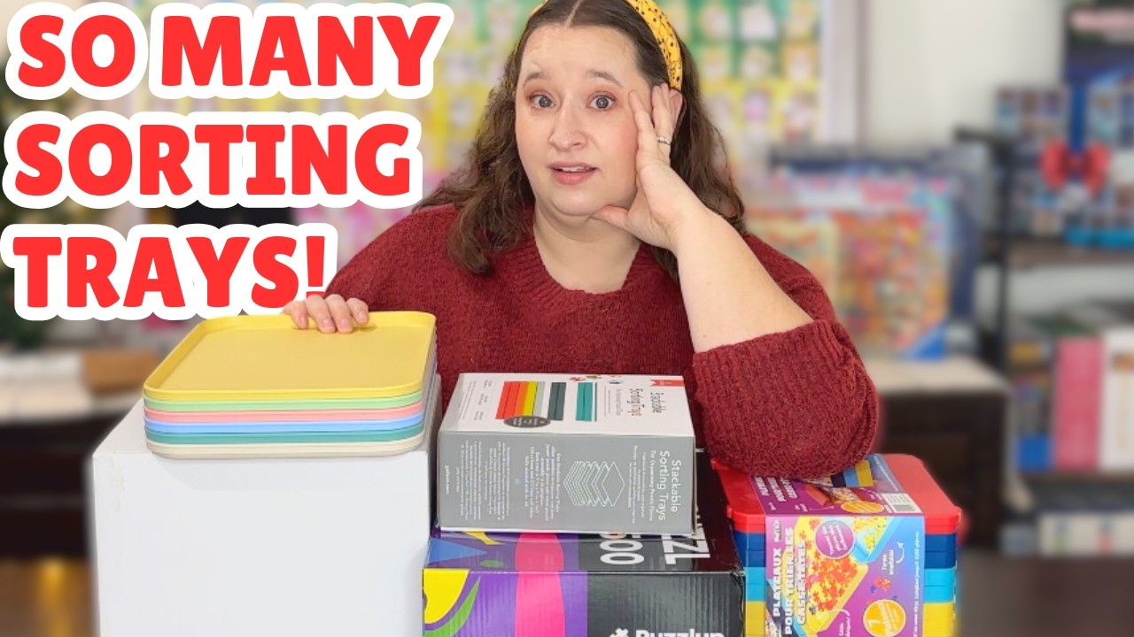 All About Puzzle Sorting Trays // What I Use & Trying 5 New Ones From ...