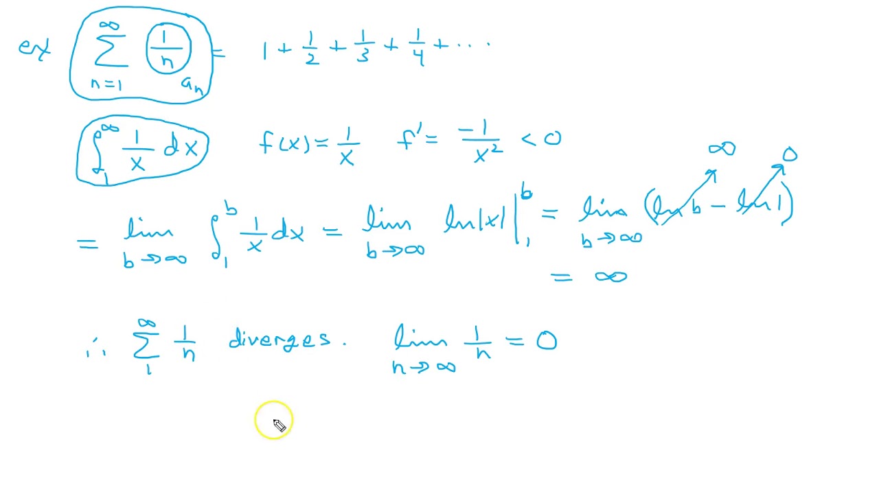 Calculus 2: Integral & P Series Test - YouTube