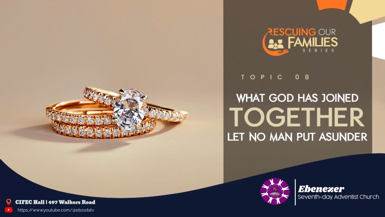 What God has joined TOGETHER, Let no man put ASUNDER - YouTube
