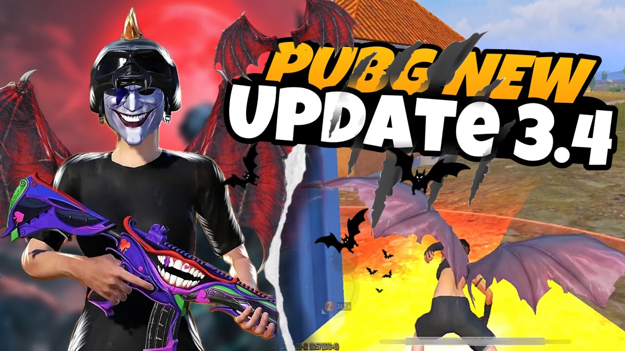 NEW UPDATE 3.4 🐺🧛🏿‍♂️🧛 GAMEPLAY PUBG MOBILE ⚡️BGMI - YouTube