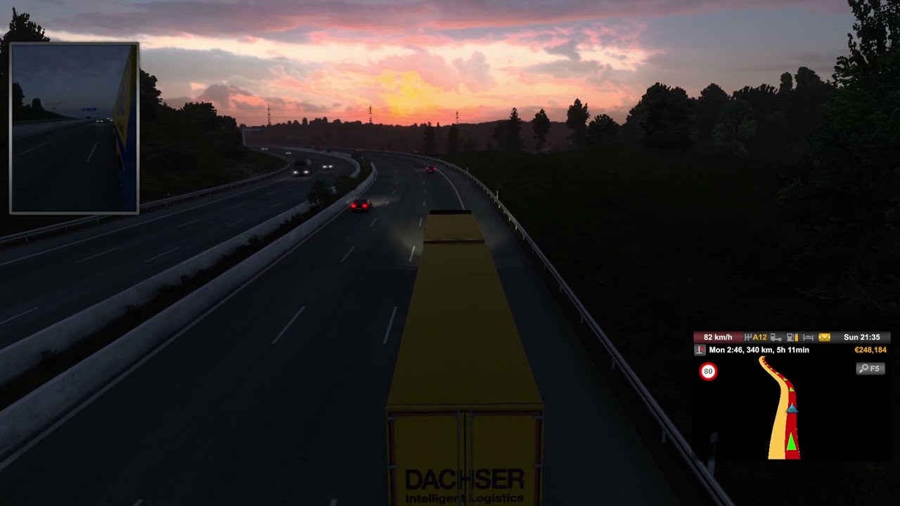 Euro Truck Part - 31 Gameplay | Delivering Medical Equipment to Cologne ...