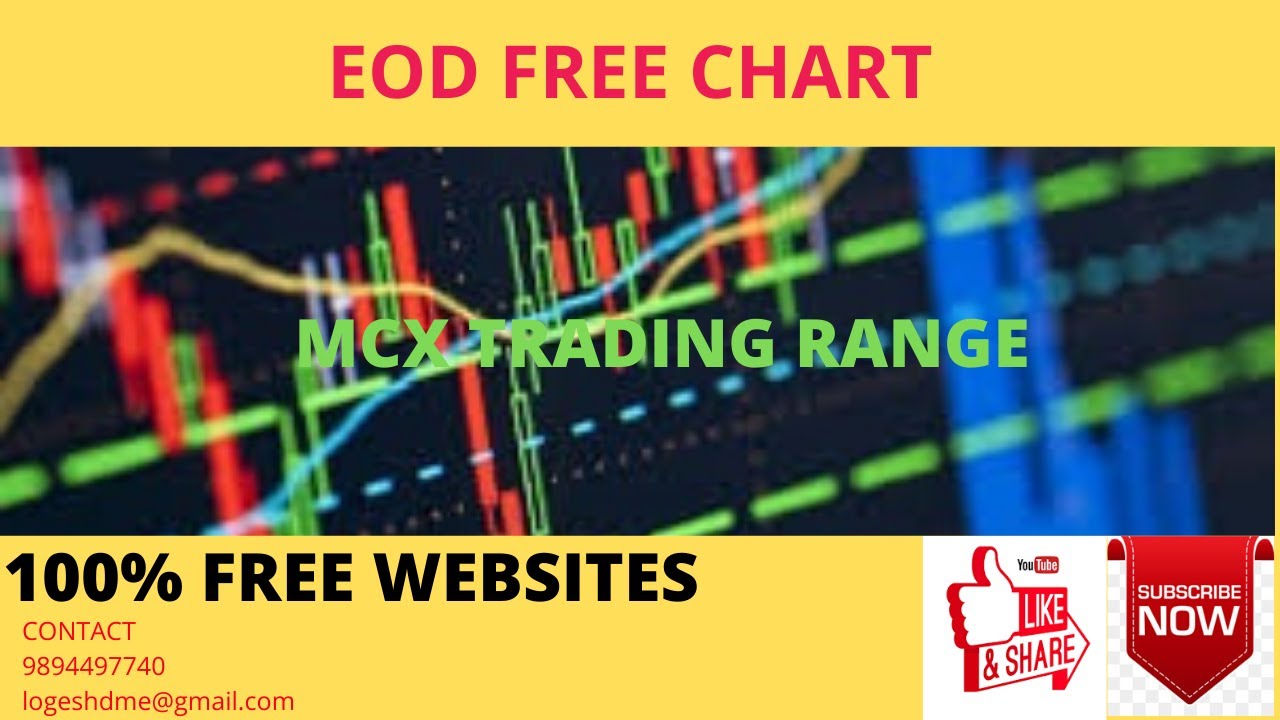 FREE EOD CHART AND MCX TRADING RANGE - YouTube