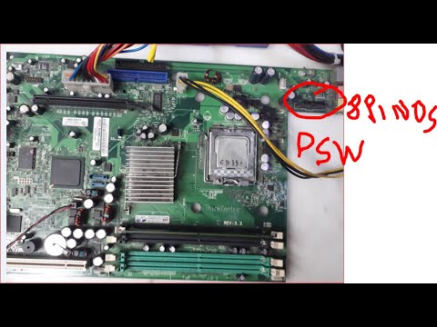 COMO LIGAR PLACAS MAE LENOVO POWER E PAINEL FRONTAL LEDS SOQUETE 8 ...