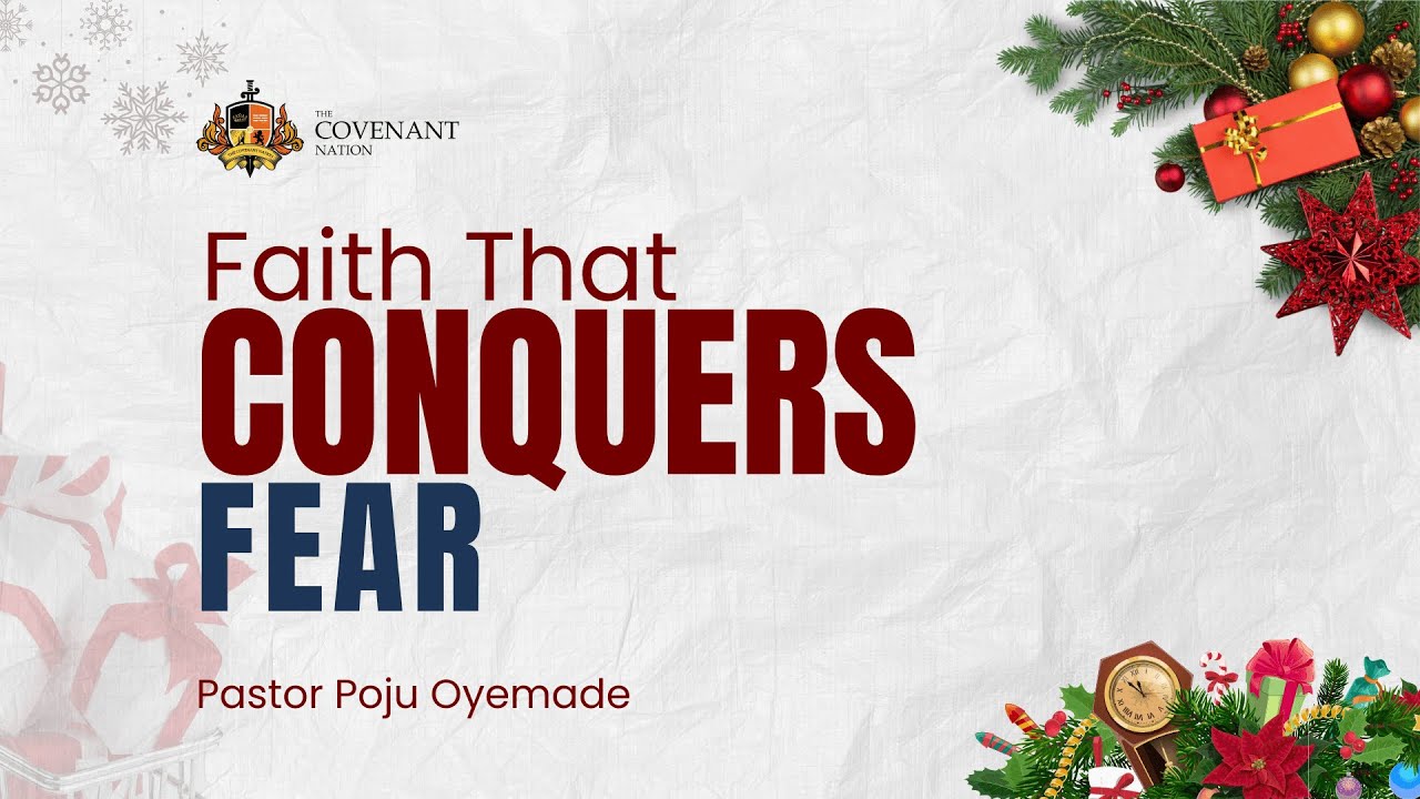 FAITH THAT CONQUERS FEAR || 2ND SERVICE || SUNDAY 29TH DECEMBER 2024 ...