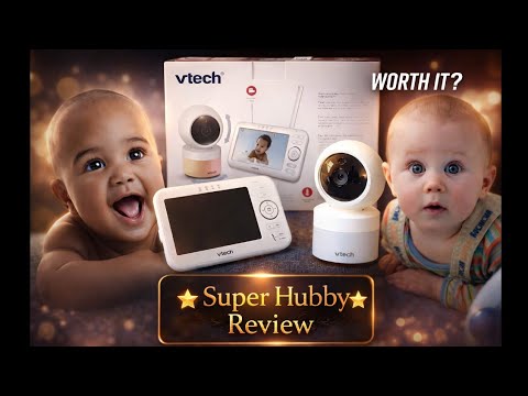 VTech VM5263 Digital Baby Monitor Review - YouTube