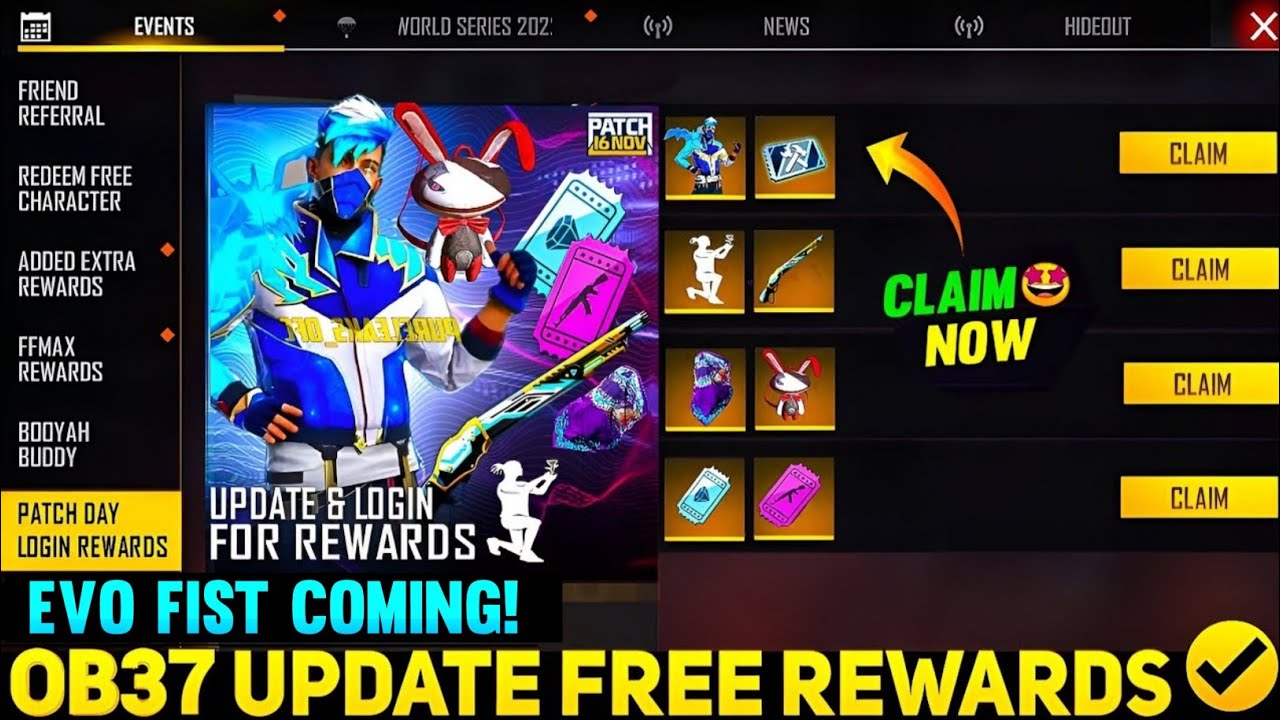 💥FFWS Event Free Rewards Free Fire | Winterland Event Free Fire | Free ...