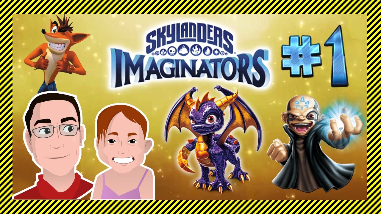 Skylanders IMAGINATORS! - Unboxing Skylanders, Intro Scenes and ...