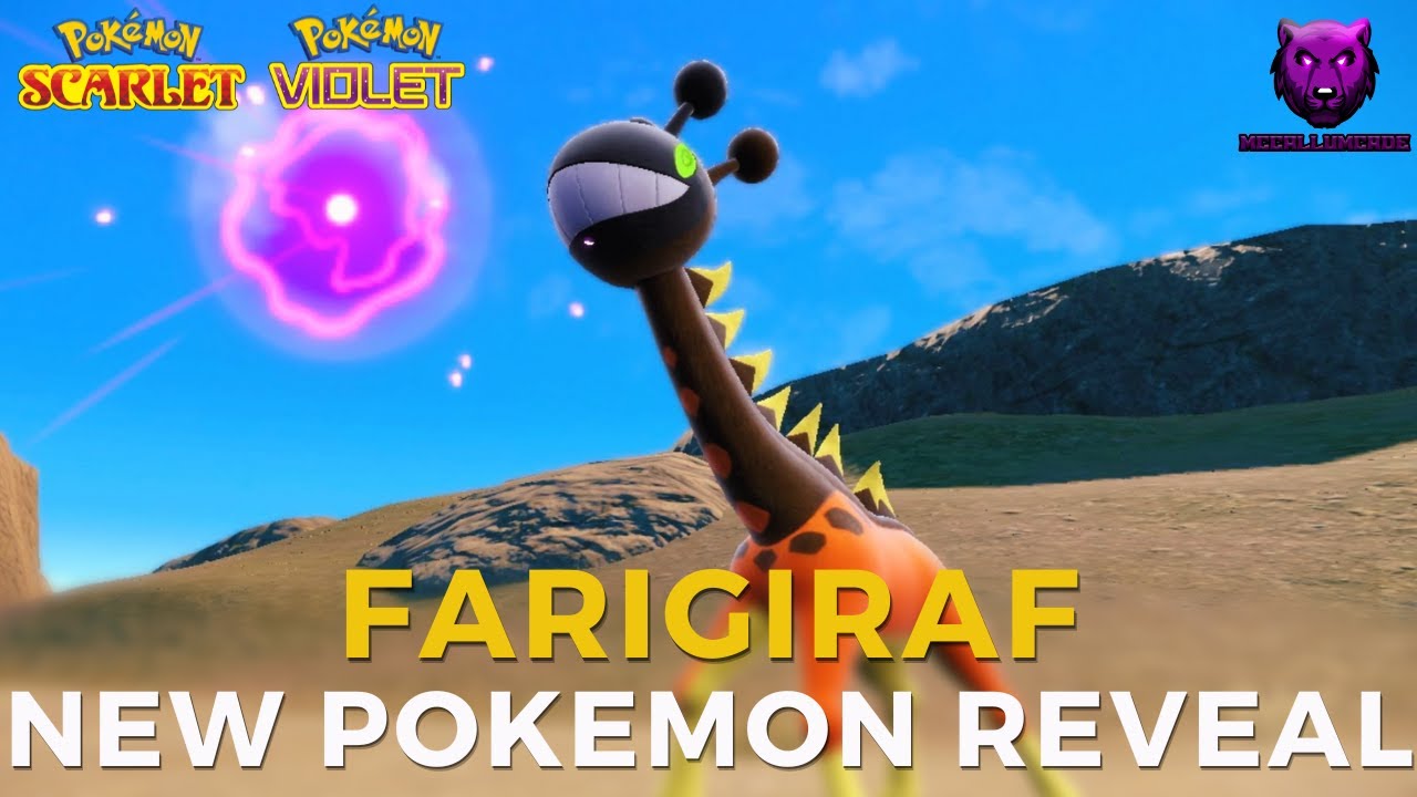 FARIGIRAF - New Pokémon Reveal + Review - YouTube