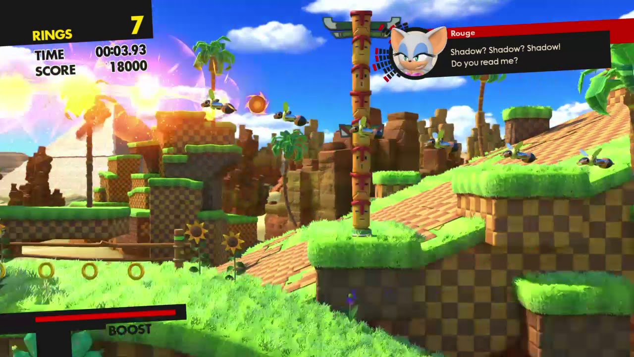 Sonic Forces (PS4) Episode Shadow Stage 3 Virtual Reality Speedrun 01: ...