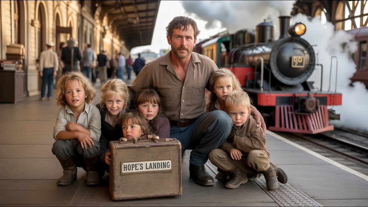 Seven Children Waited 3 Days at the Station—The Rancher Lifted Them All ...