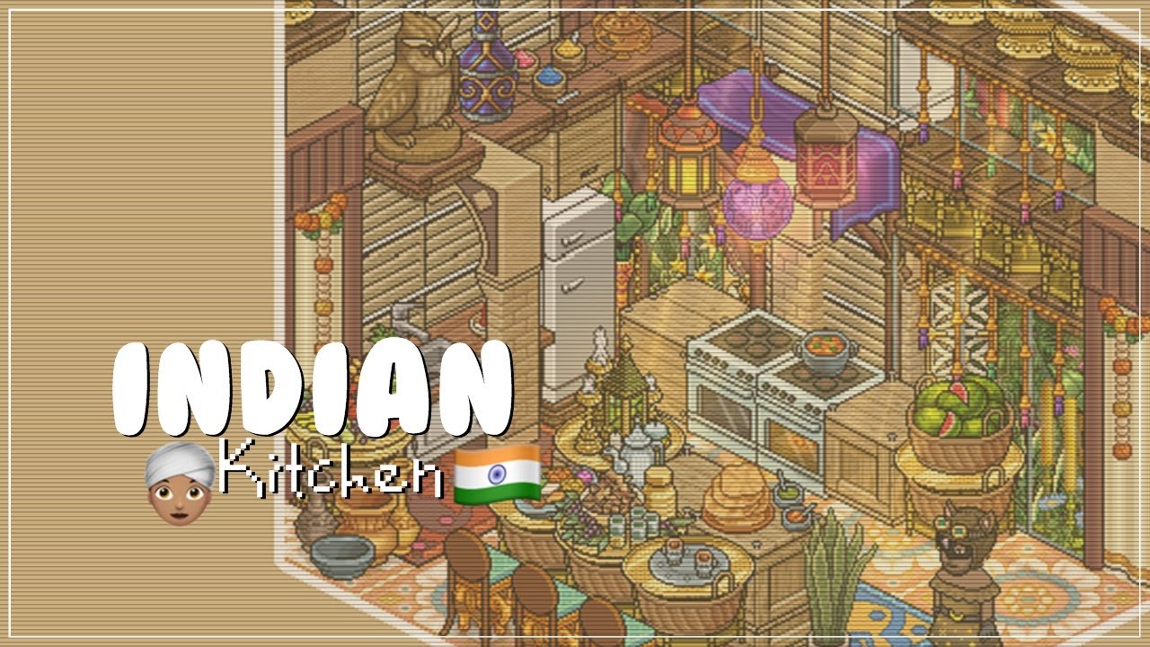 Habbo Construction: Indian Kitchen 🇮🇳 🕌 - YouTube