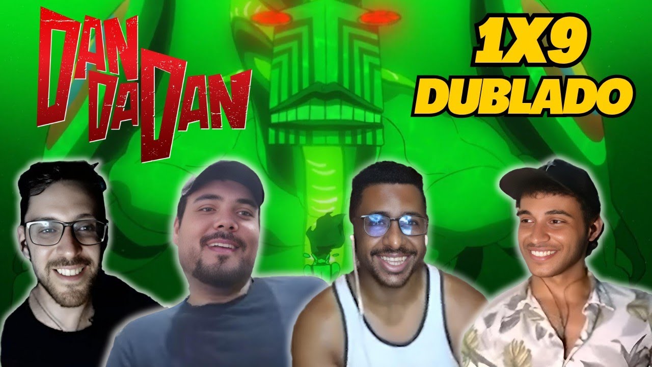 React Dandadan 1x9 ep 9 DUBLADO / os ALIENS voltaram 👽👽 - YouTube