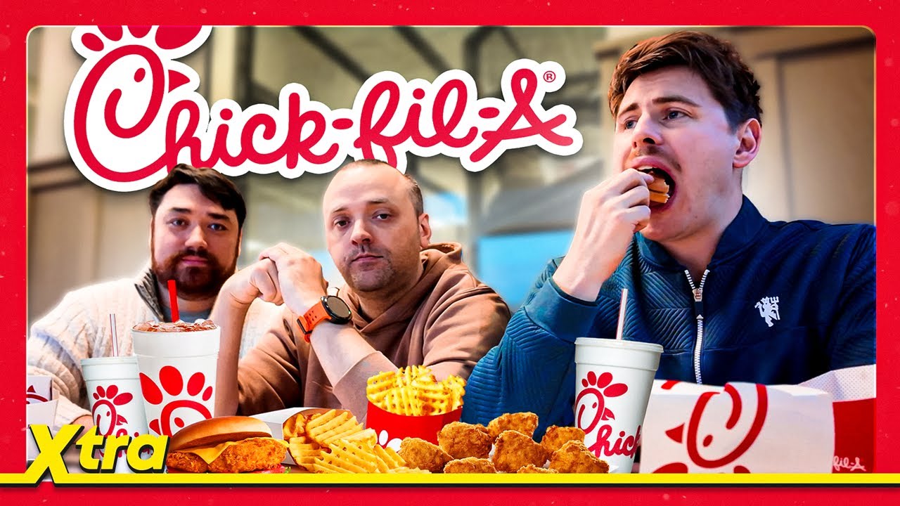 IRISH GUYS TRY Chick-Fil-A for the first time - YouTube