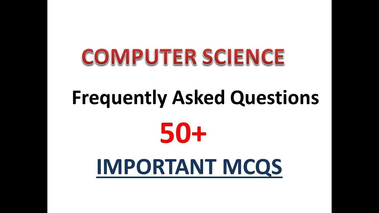 Top 50 Computer Fundamental MCQ | Computer Science MCQs | Computer ...
