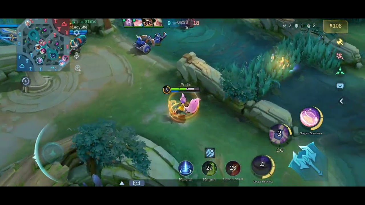 MLBB Nana gameplay KDA 7-1-13 hard start :) - YouTube