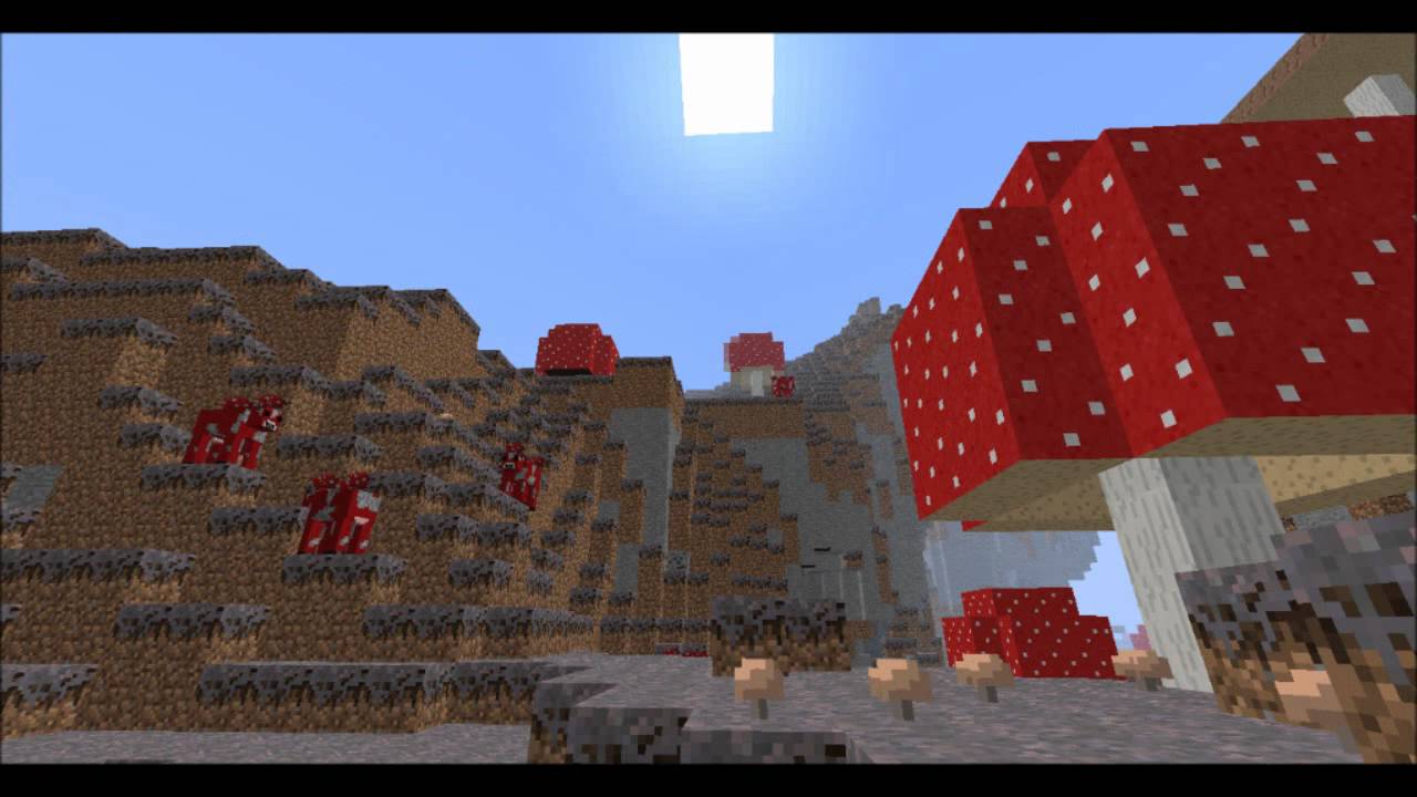 Objevte Minecraft! (Biomy: Houbový ostrov) - YouTube