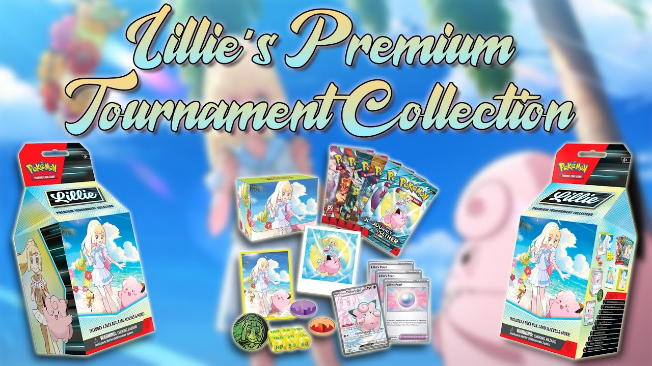 Opening The *NEW* Lillie's Premium Tournament Collection! - YouTube