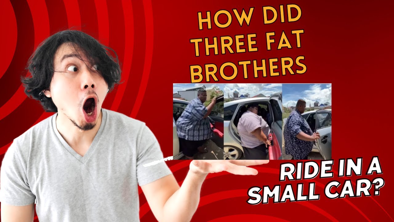 How did three fat brothers ride in a small car? Interesting video #news ...