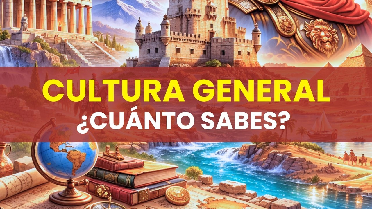 ¿Cuánto sabes de Cultura General? | 50 Preguntas y Respuestas con ...