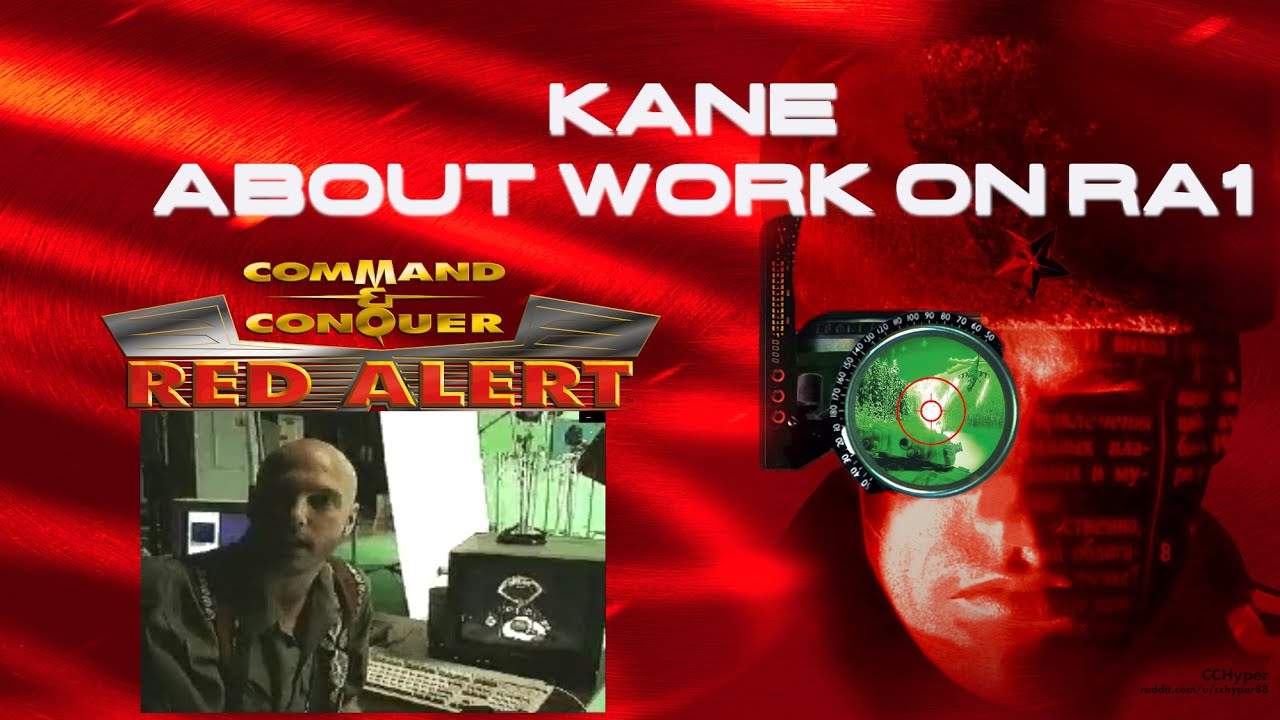 Command & Conquer Red Alert 1 // Joe Kucan - Kane - about the work ...