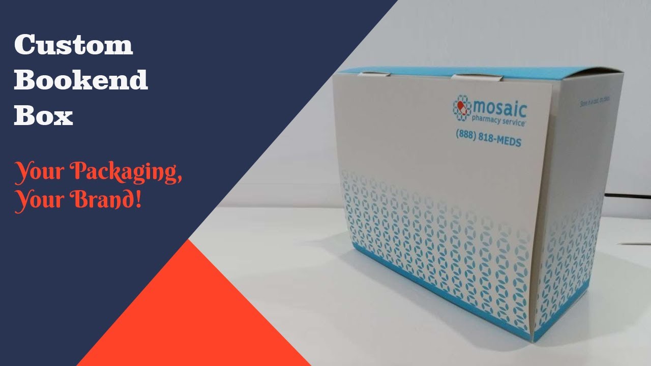 Custom Bookend Box I Custom Bookend Packaging I Umbrella Custom Packaging USA - YouTube