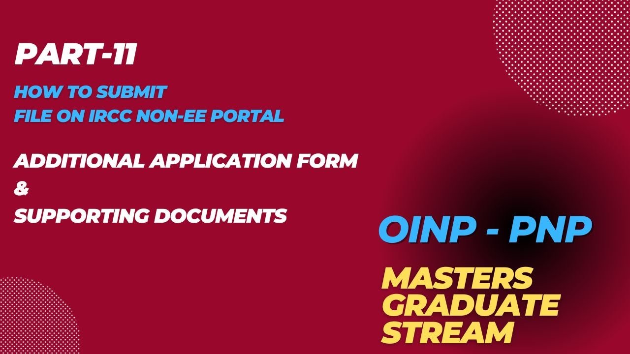 PART 11- Additional Application Form - Supporting Documents Labelling & Upload on NON-EXPRESS ...