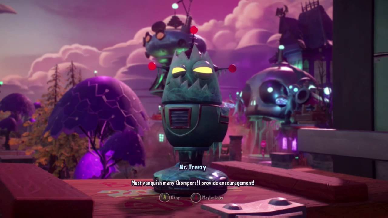 Plants vs . Zombies : Garden Warfare 2 - Mr. Freezy - Side Quest ...