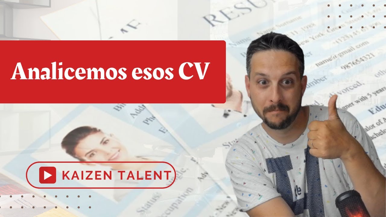 Analicemos esos CV juntos (Directo analizando diferentes CV). - YouTube