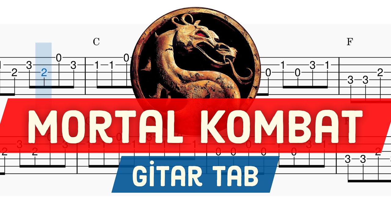 Mortal Kombat - Gitar Tab - YouTube