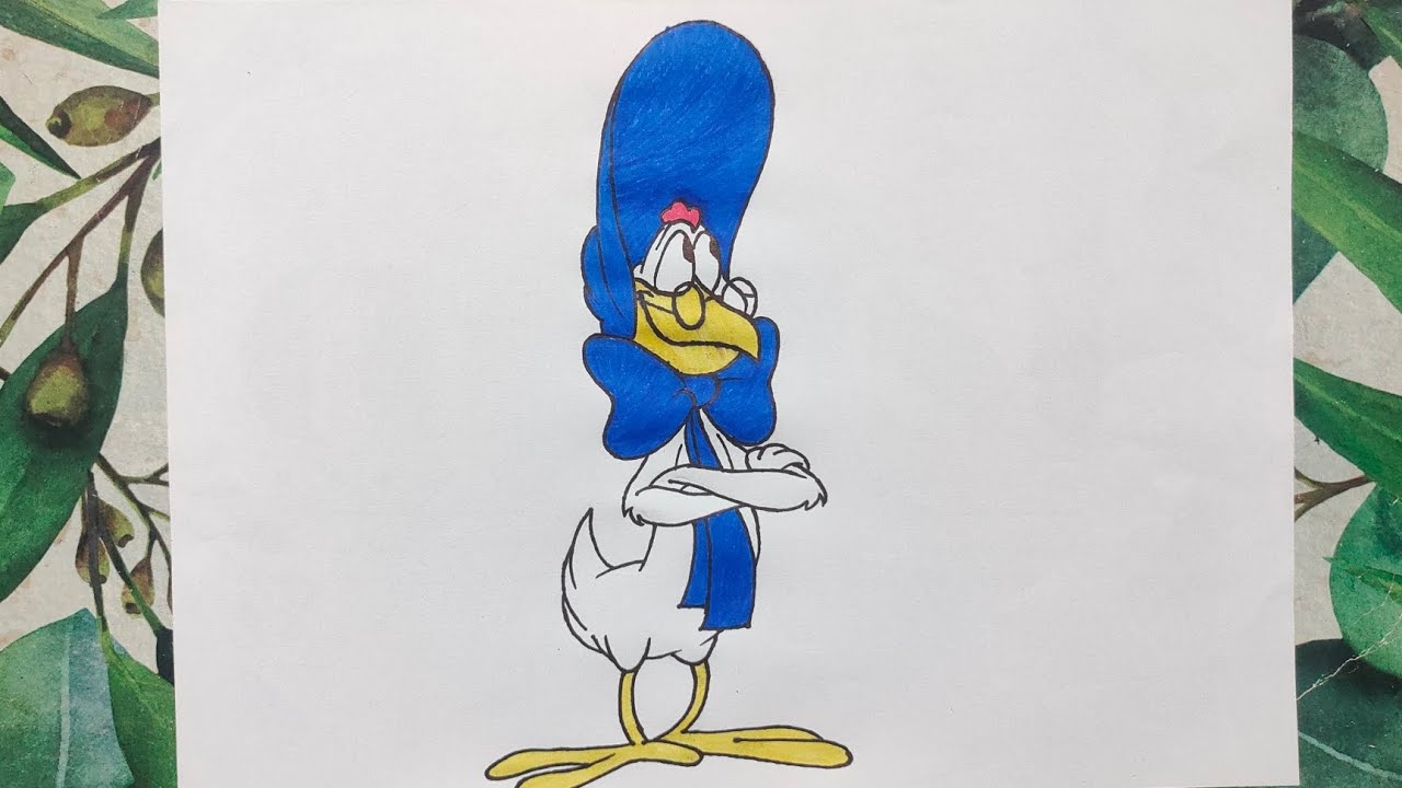 Miss prissy drawing | how to draw miss prissy | Looney tunes. # ...