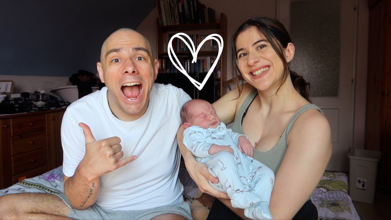 He's finally here... meet our baby boy!! (first time parents) - YouTube