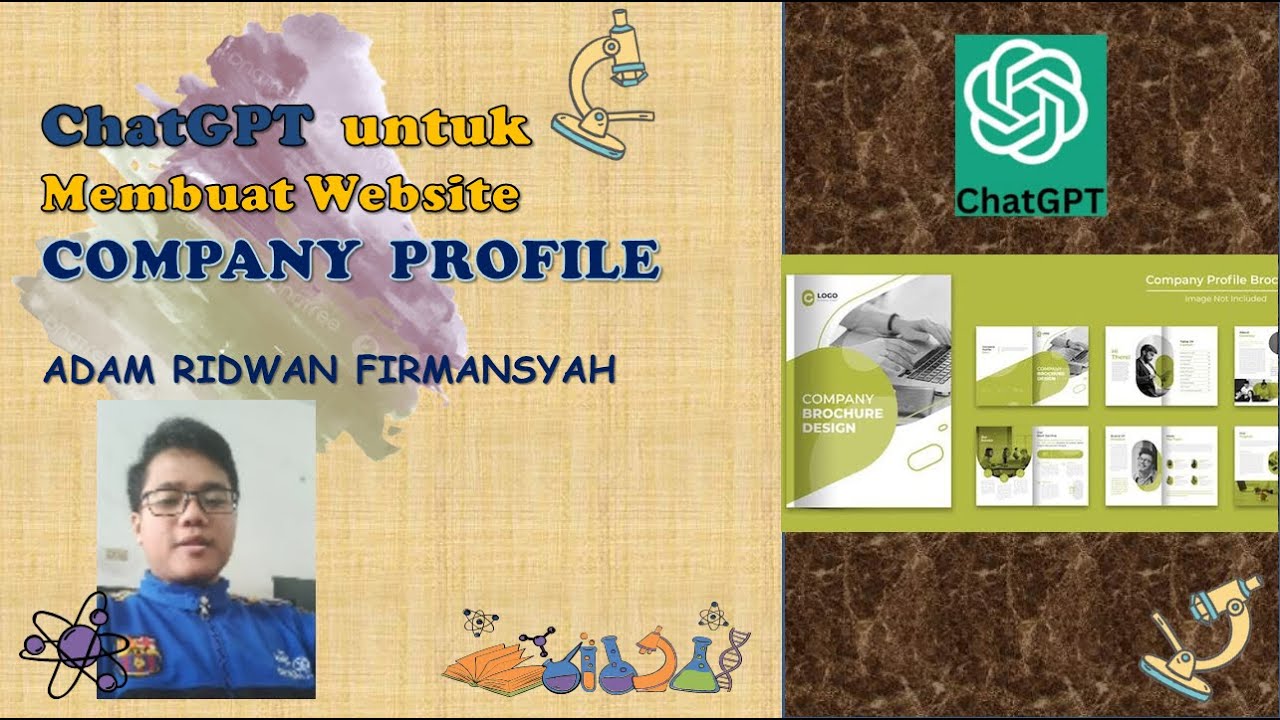 ChatGPT untuk Membuat Website Company Profile - ADAM RIDWAN - TUTORIAL ...