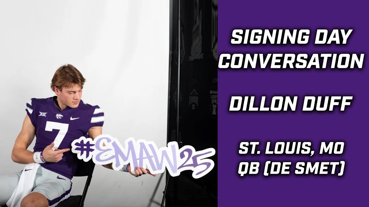 2025 K-State Quarterback Commit Dillon Duff talks Signing Day - YouTube