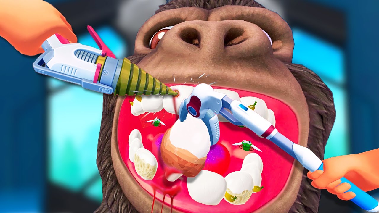 RIPPING King Kong's Teeth Out - Titan's Clinic VR - YouTube