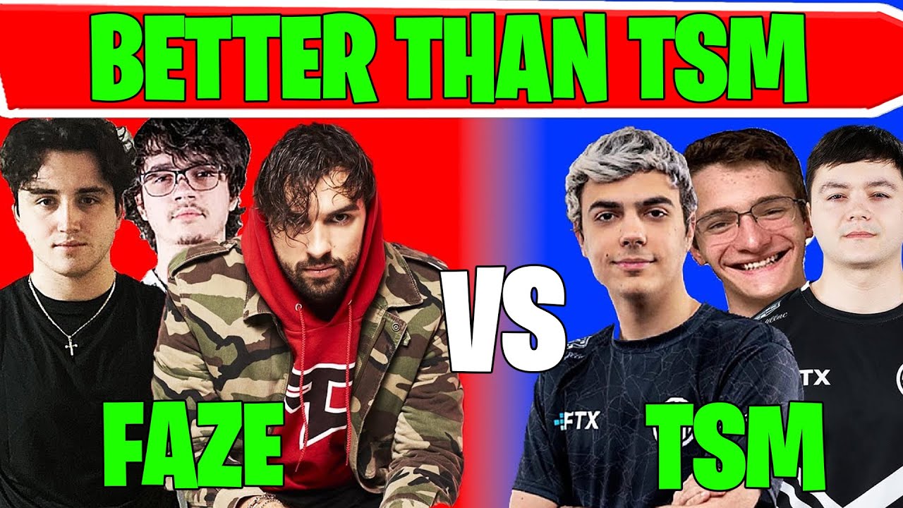 Faze 1v1's TSM For The First Time - YouTube