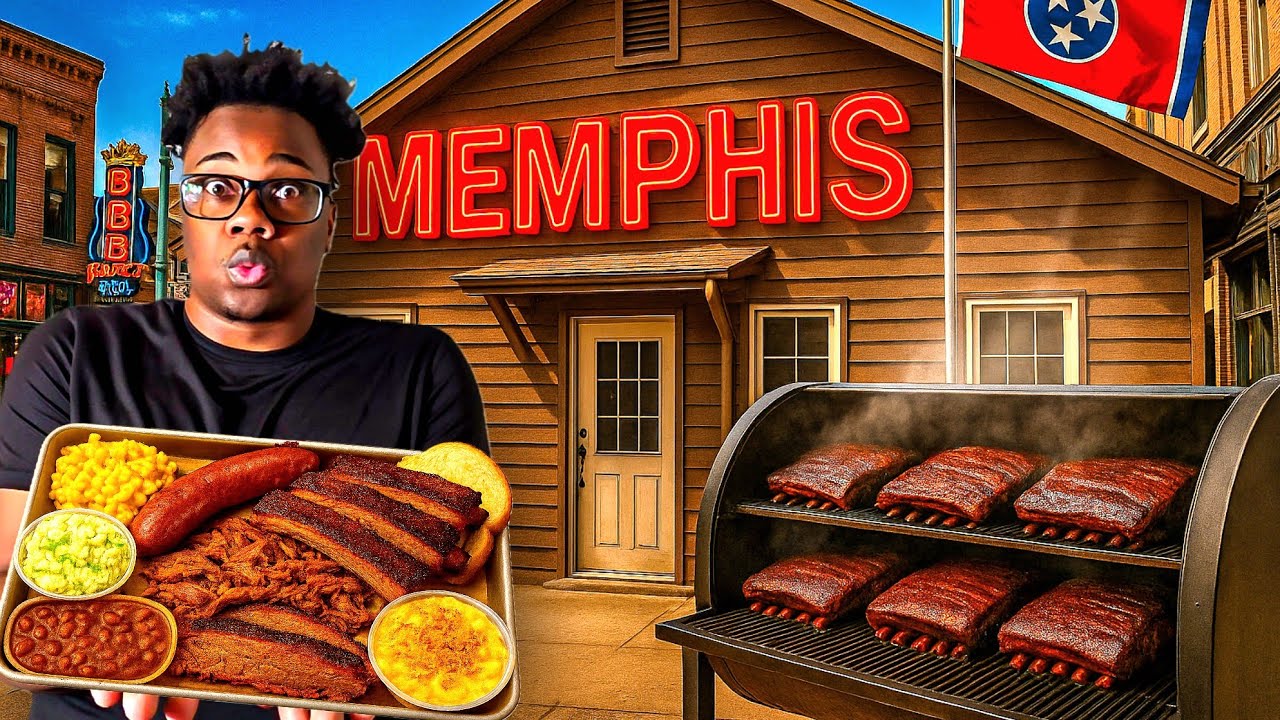 Memphis Barbecue Food Tour: I tried the MOST FAMOUS BBQ Restaurants in ...