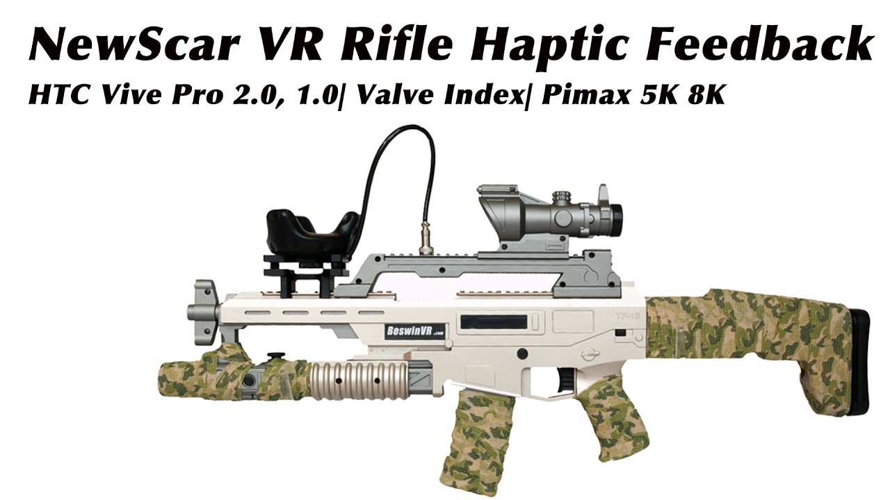 2019 BeswinVR NewScarVR Rifle Vive Gun controller| Virtual Reality game ...