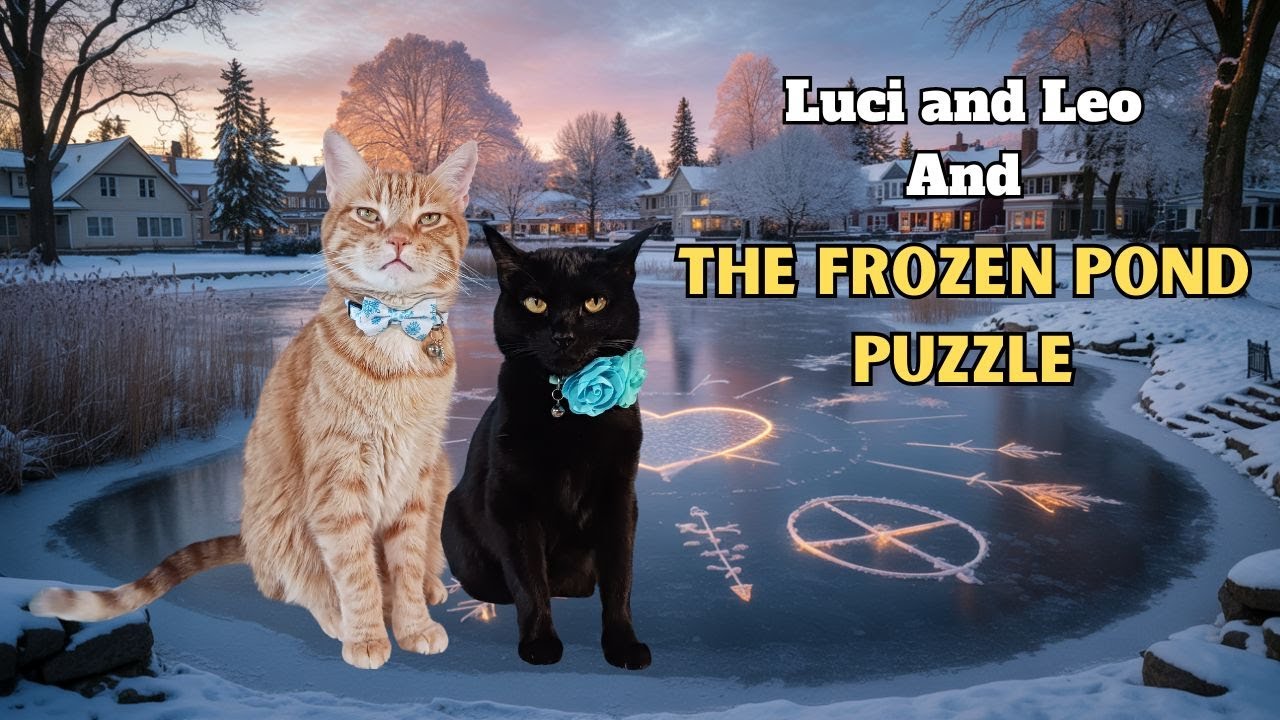 Luci and Leo and The Frozen Pond Puzzle - YouTube