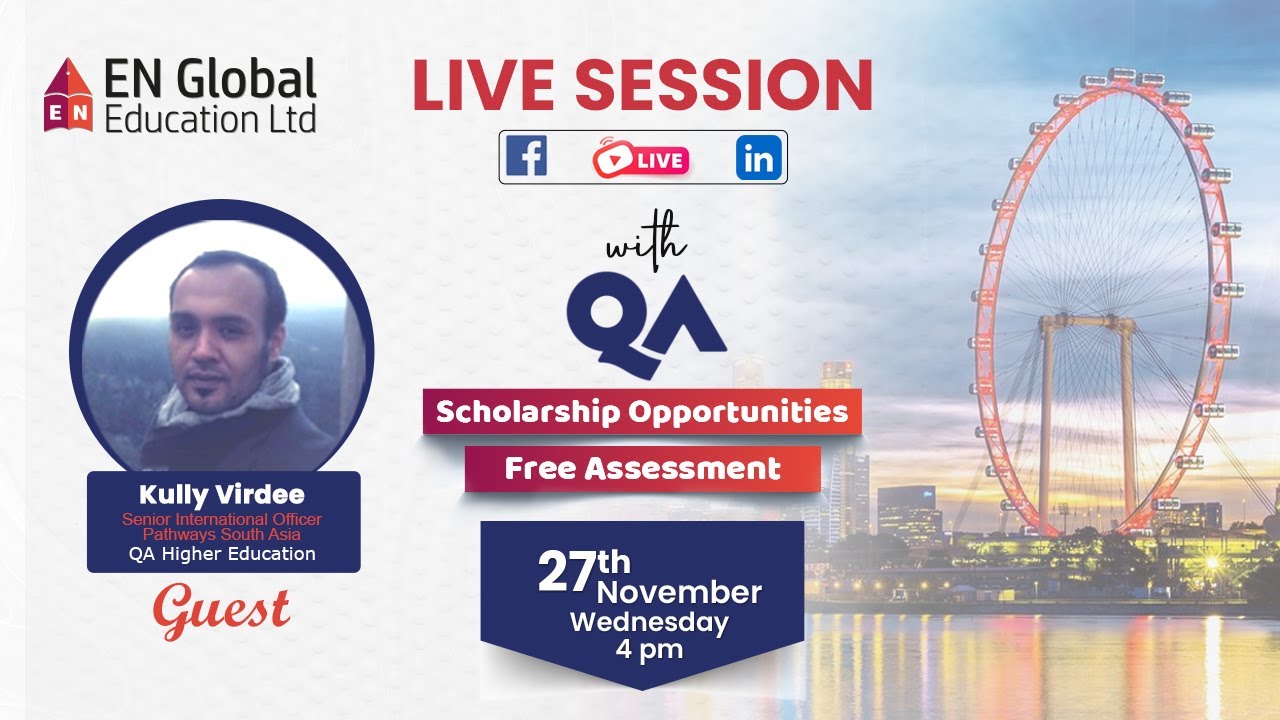 Live session with QA Higher Education. - YouTube