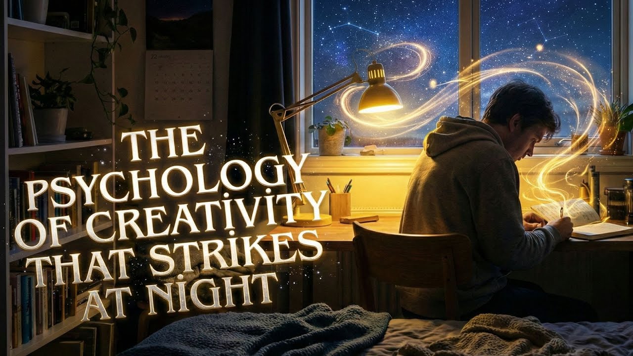 The Psychology of Creativity That Strikes at Night - YouTube