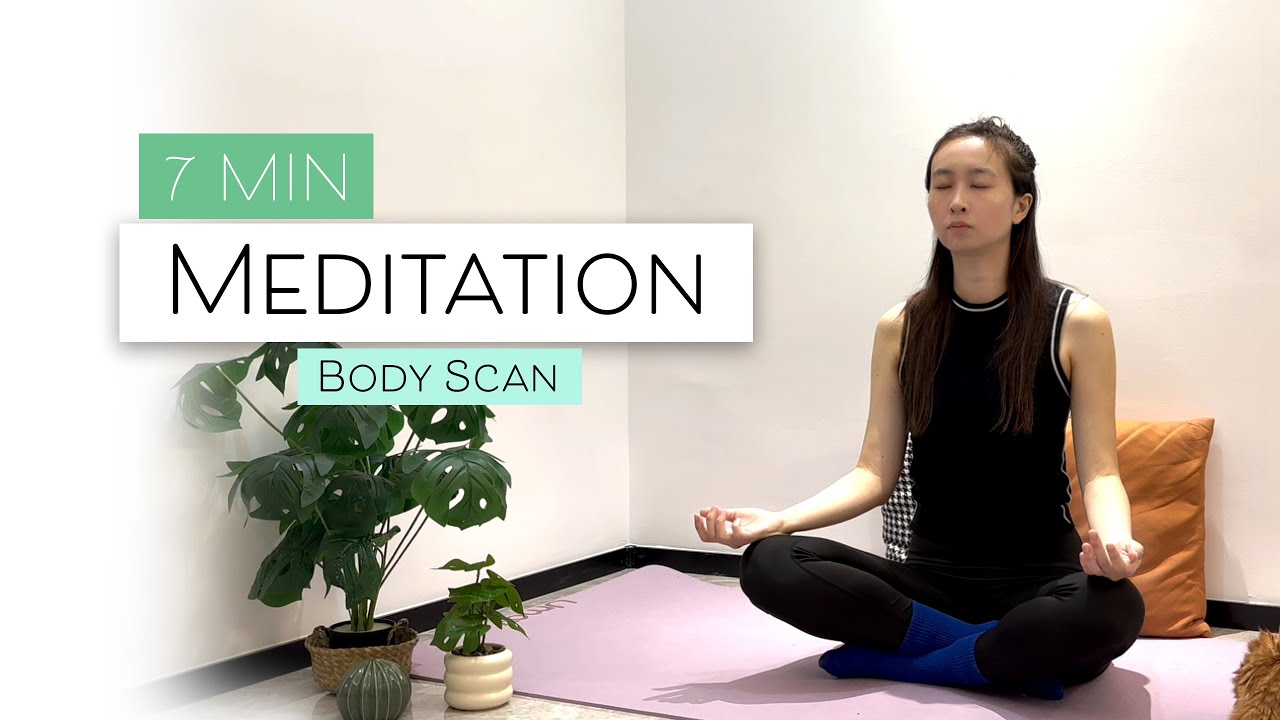 Quick 7-Minute Body Scan Meditation | Inhale Calm, Exhale Tension ...