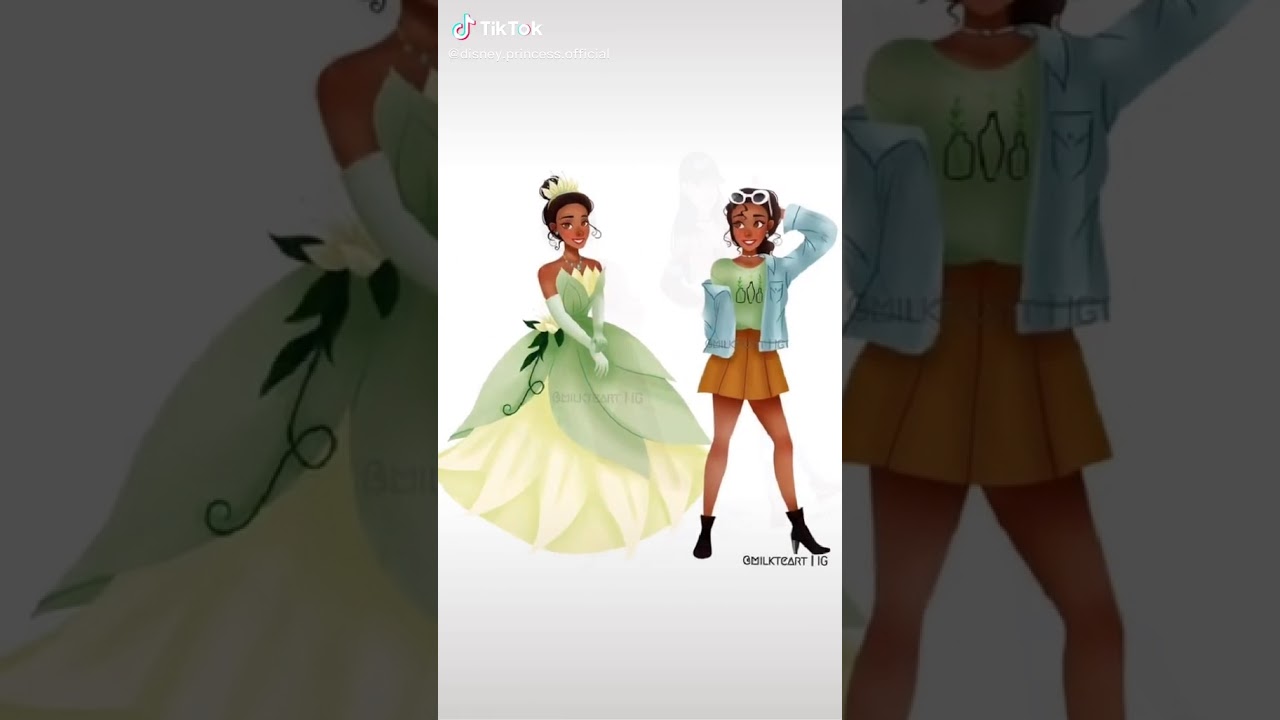 Disney Princess sport outfits and prom outfits - YouTube